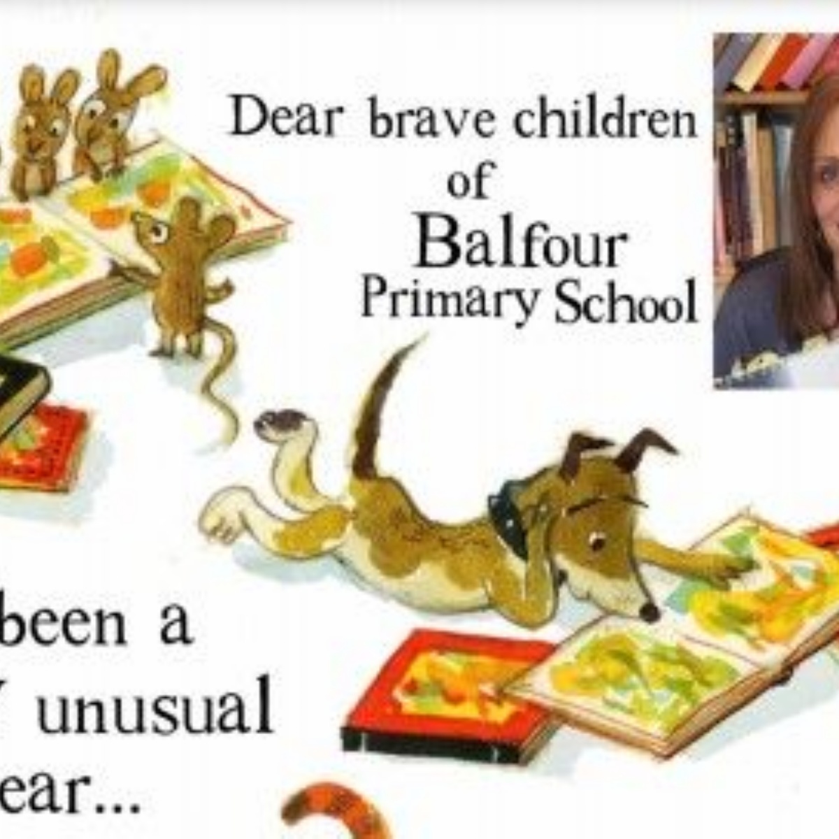Balfour Primary School - Mini Grey sends book inspiration for Balfour ...